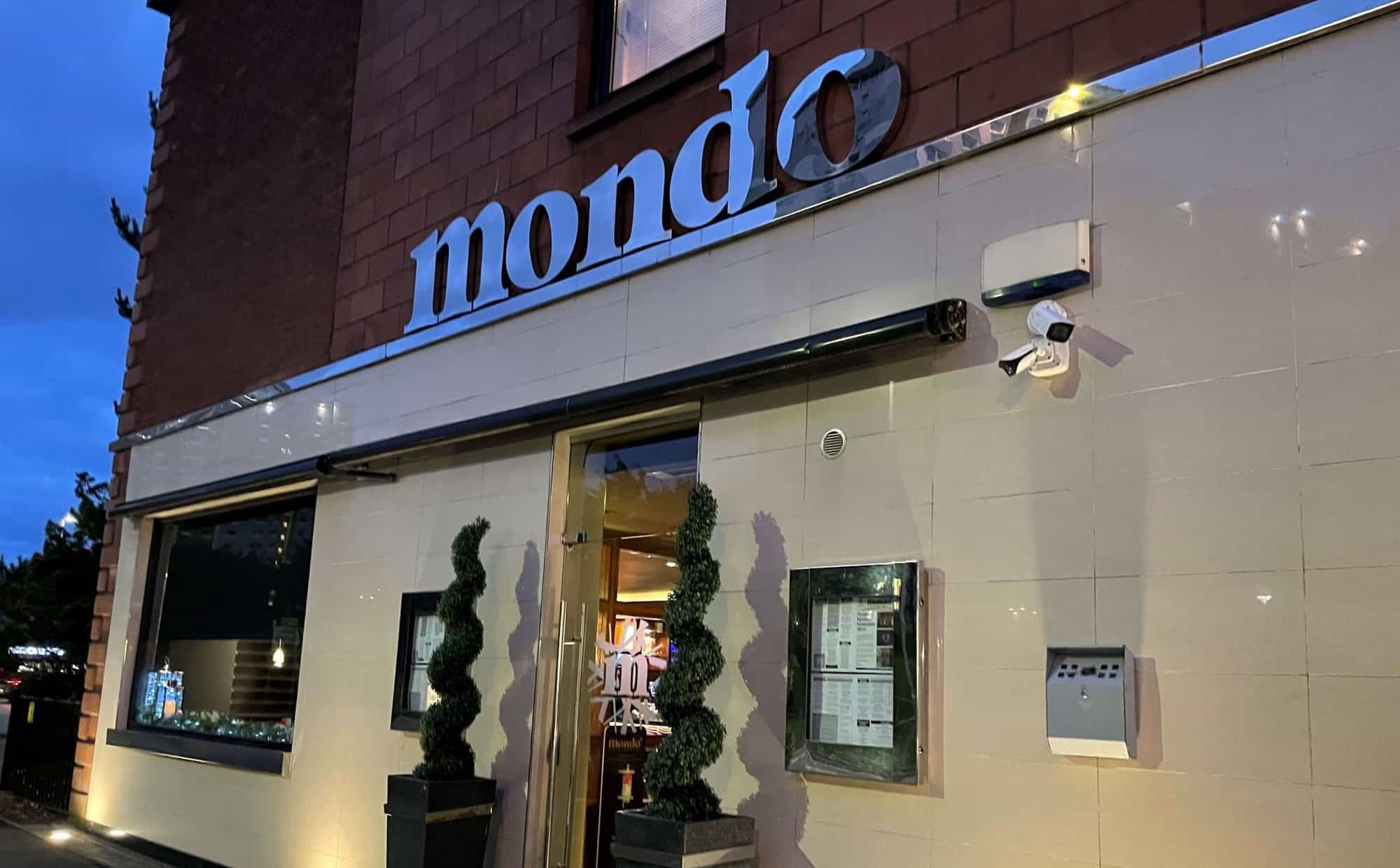 Mondo Restaurant Coatbridge - New Menu - Scotland Top 100 Restaurant